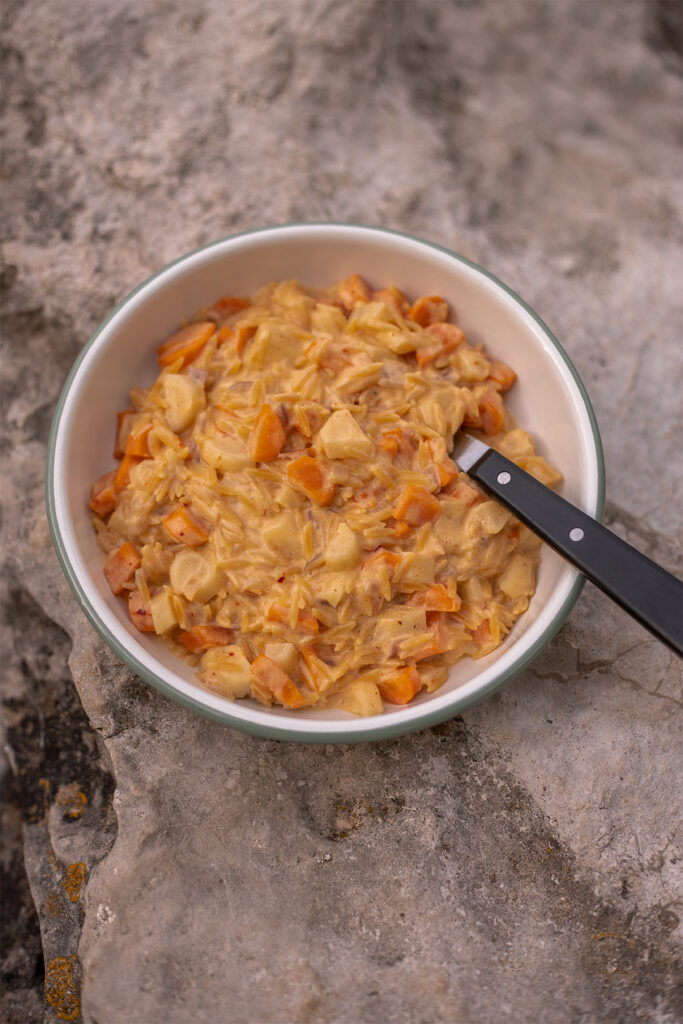 Kokosgemüse mit roten Linsen-Risoni - Veganer Foodblog aus Hamburg ...