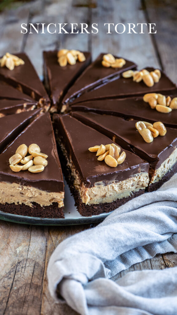 Vegane Snickers Torte - Veganer Foodblog aus Hamburg geschrieben von ...