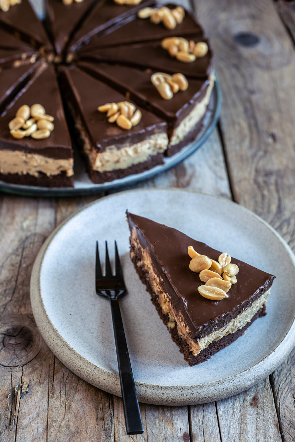 Vegane Snickers Torte - Veganer Foodblog aus Hamburg geschrieben von ...